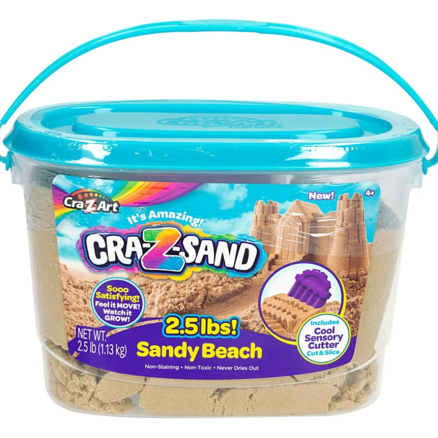 Juego arena mágica moldeable c/cortador Cra-Z-Sand - Juguetes Amigables